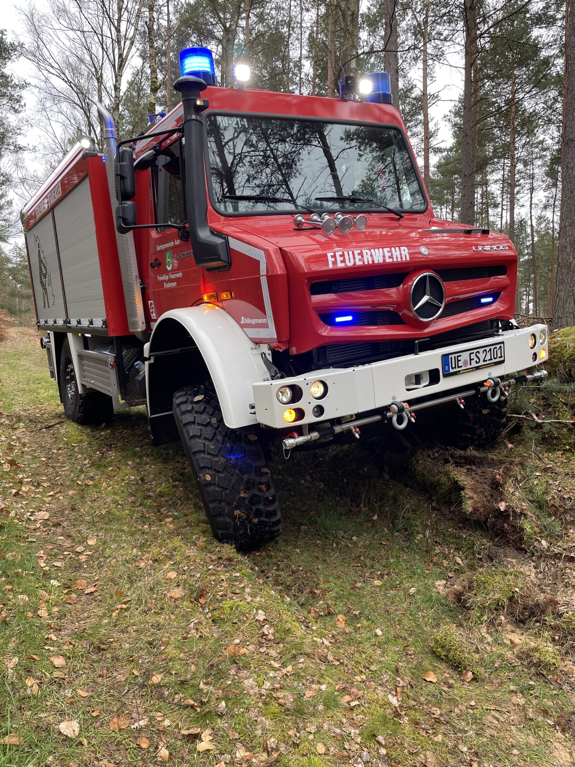 Neues Tanklöschfahrzeug - TLF3000W - Feuerwehr Stadensen
